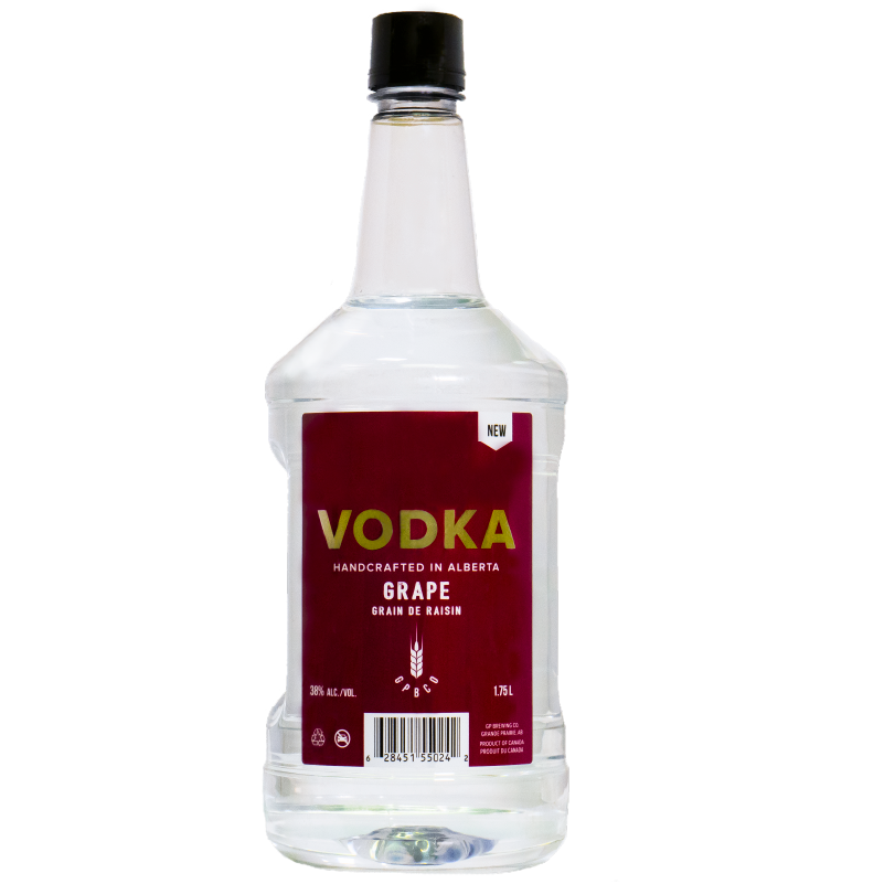 Gp Brewing Grape Vodka 1750ml – Parkside Liquor Beer & Wine