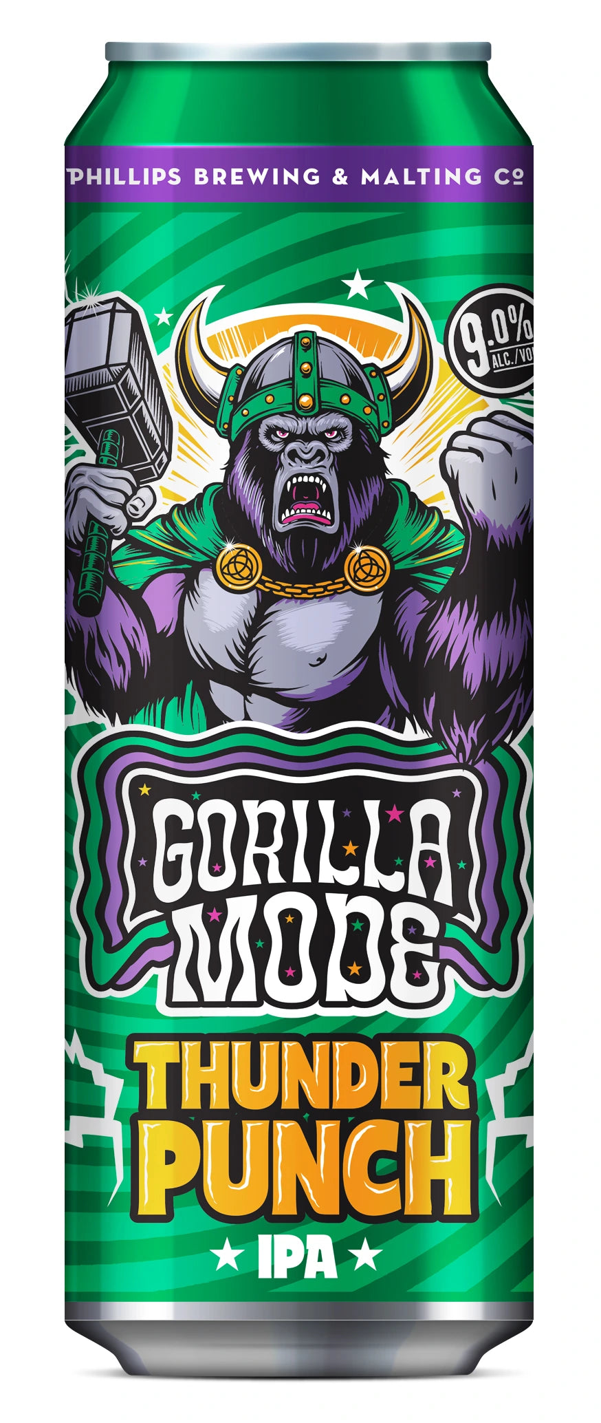 Phillips Gorilla Mode Thunder Punch Ipa 568ml – Parkside Liquor Beer & Wine