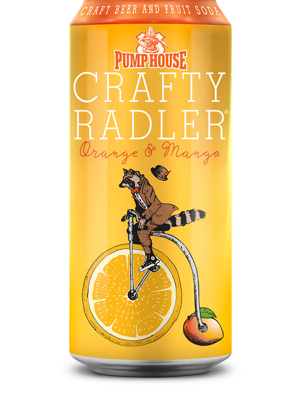 Pump House Crafty Radler Orange Mango 473ml – Parkside Liquor Beer & Wine
