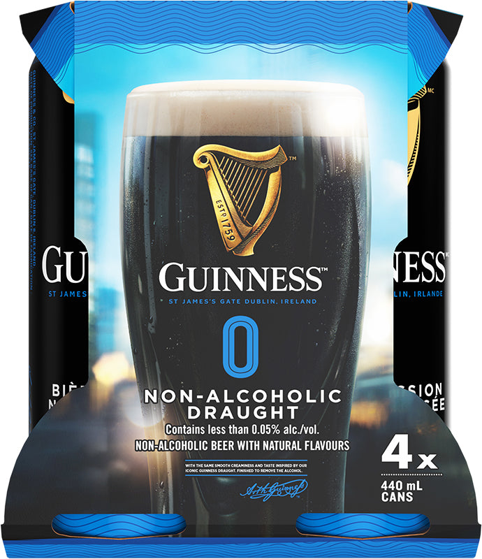 Guinness Zero 4 Cans – Parkside Liquor Beer & Wine