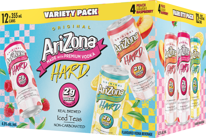 Arizona Hard Iced Tea 2G Variety Pack 12 Cans – Parkside Liquor Beer & Wine