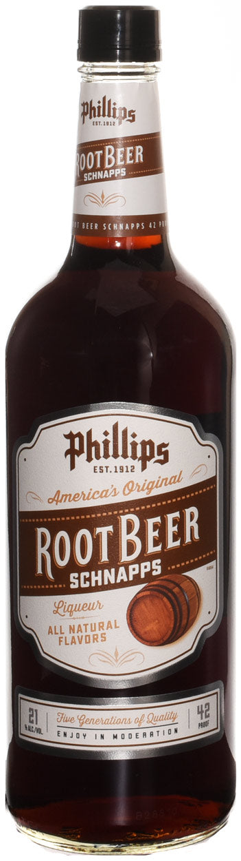 Phillips Root Beer Schnapps 750ml – Parkside Liquor Beer & Wine